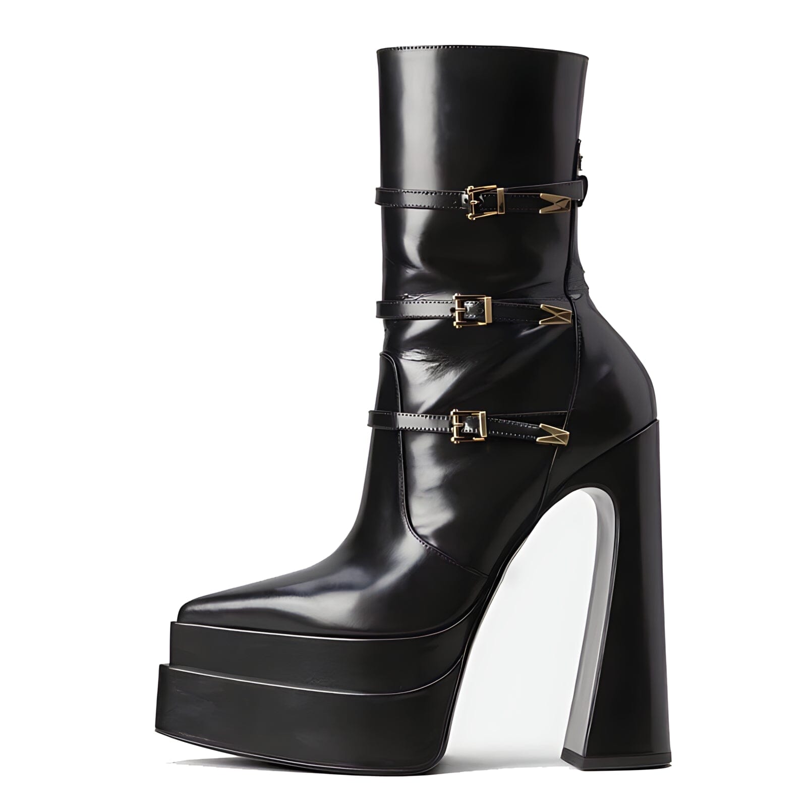 The Reign Platform Ankle Boots – Luis Shop
