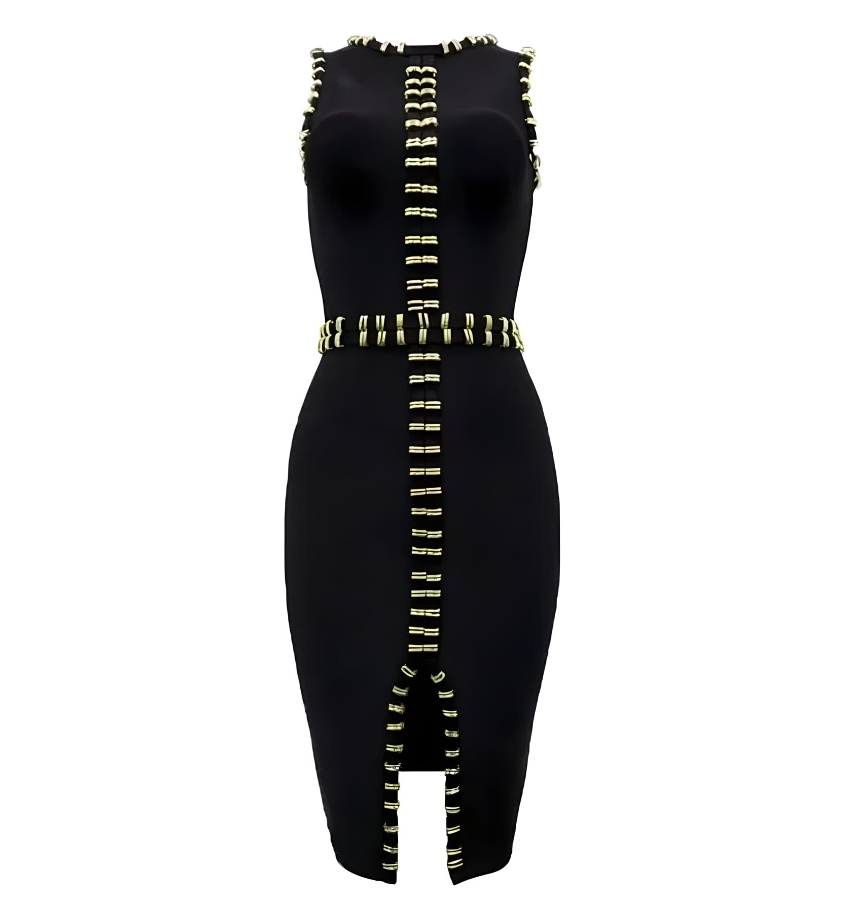 The Gemma Studded Split-Front Dress - Multiple Colors – Luis Shop